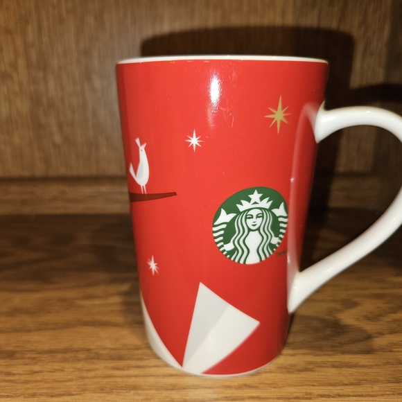 Starbucks | Kitchen | Starbucks Red Holiday Mug Vintage 22 Like New ...